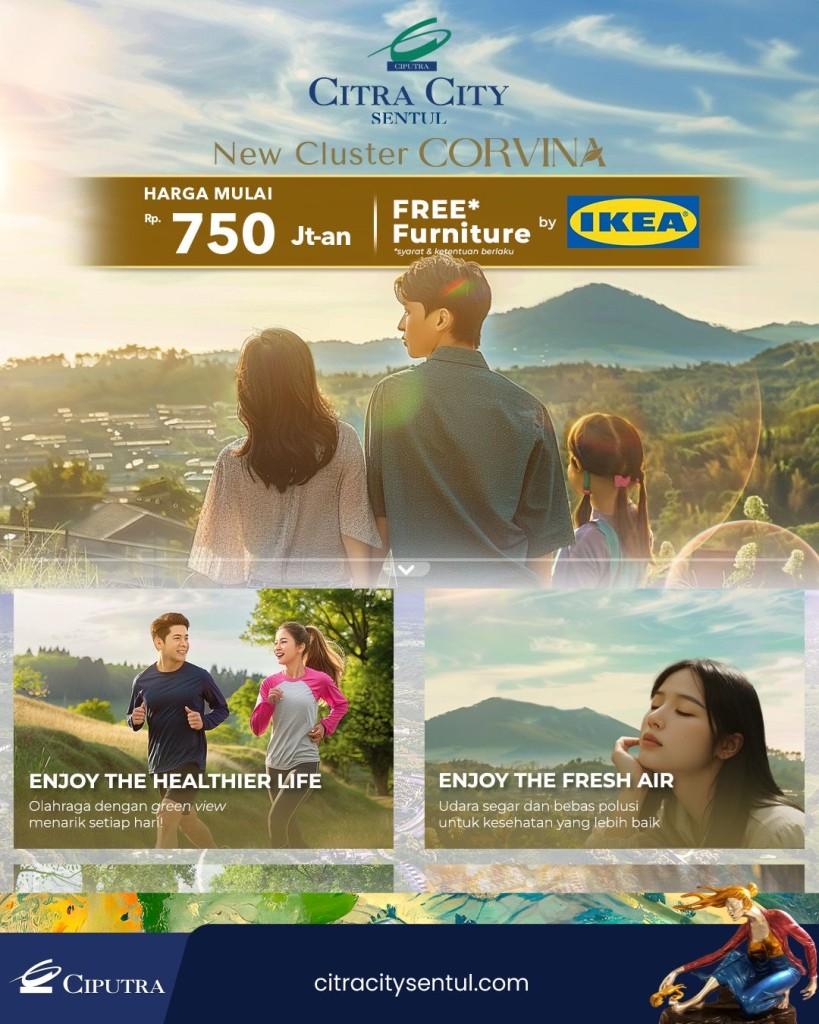 New Launching : Citra City Sentul, Tipe 1 Lantai - 9 PRO Kelapa Gading