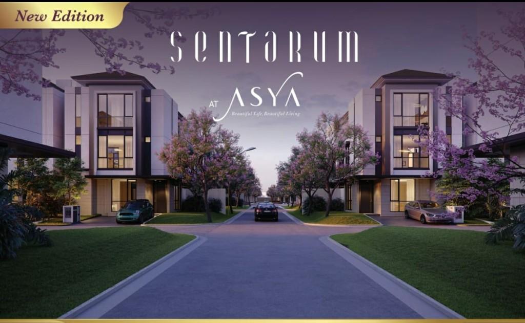 CLUSTER SENTARUM RUMAH MEWAH HIGH CEILING @ ASYA JAKARTA GARDEN CITY ...